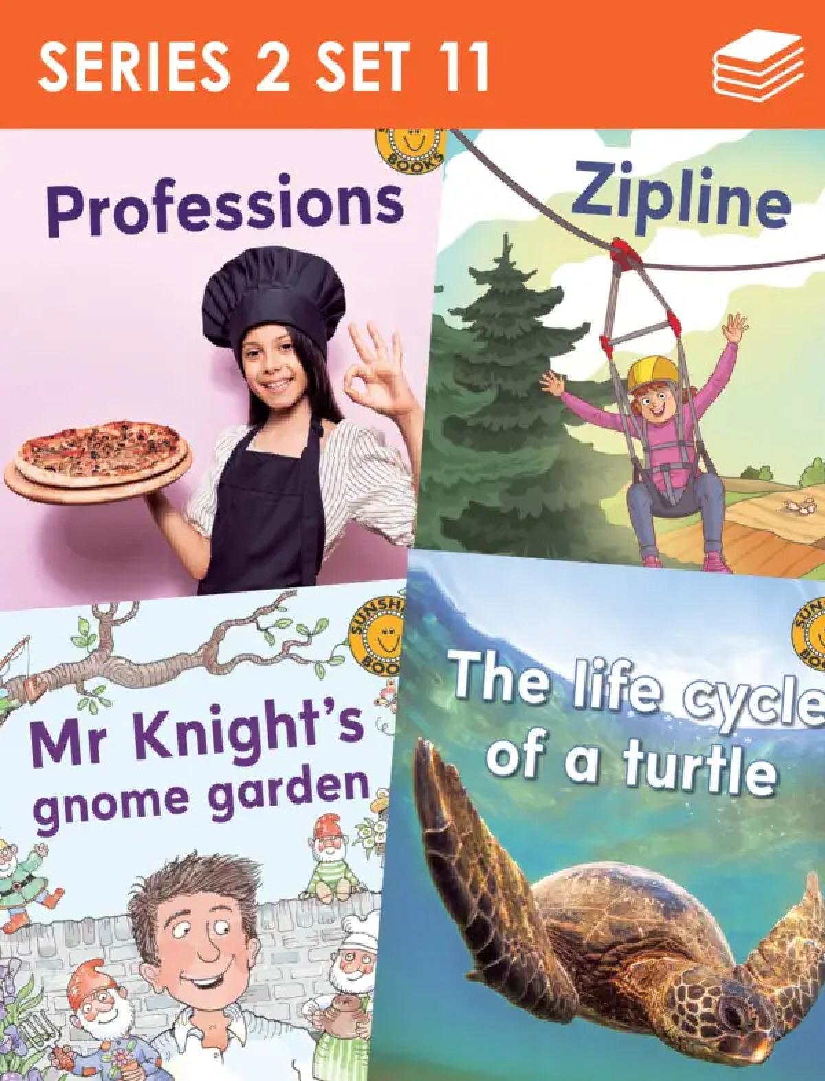 Sunshine Phonics Decodables Book Set 11 (Series 2 - 10 Book Set) | Read ...