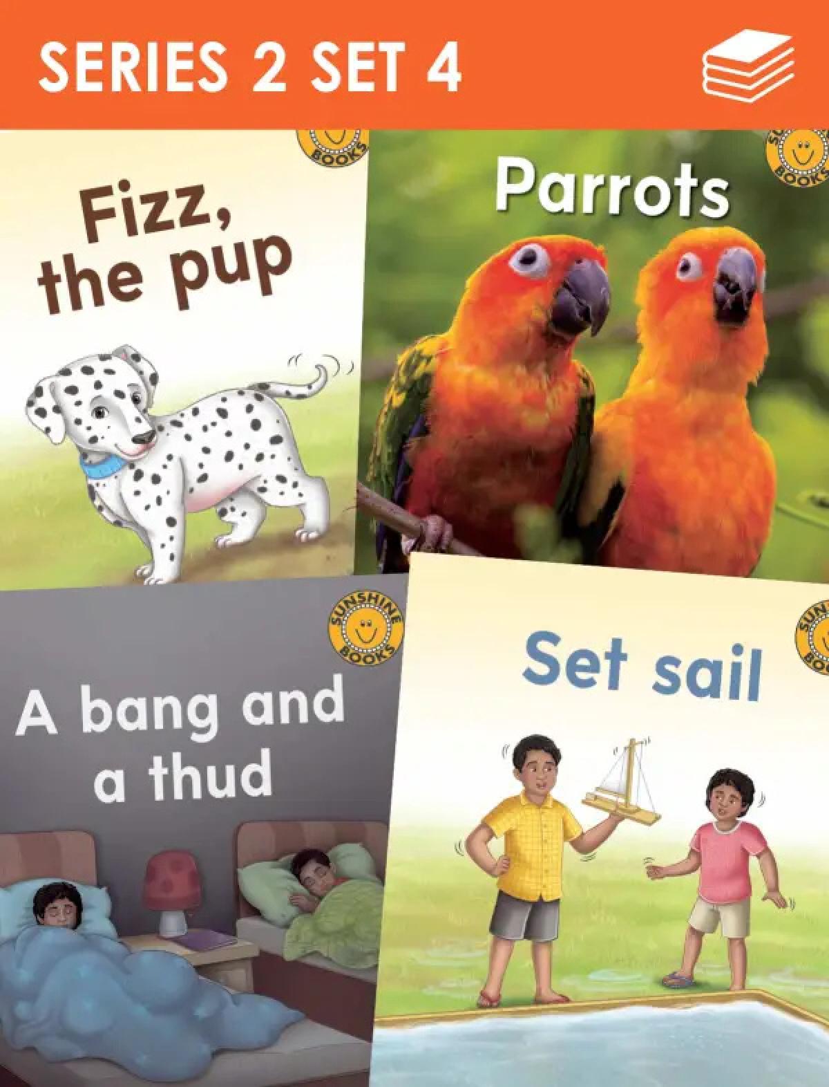 Sunshine Phonics Decodables Book Set 4 (Series 2 - 10 Books) | Read ...